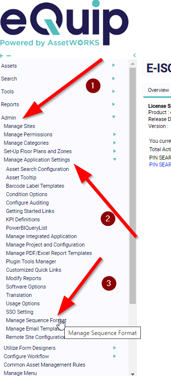 How to use the sequence generation tool in eQuip.